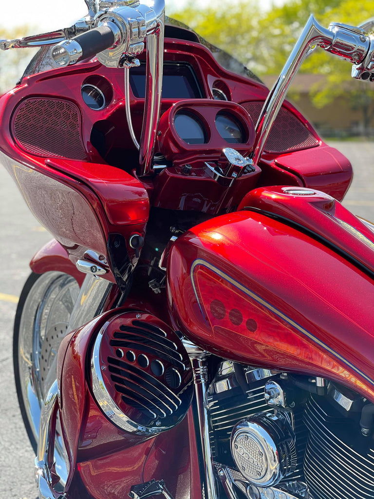 HD Bagger and fender kit 6" down and 9" out, custom baggers, extended ...