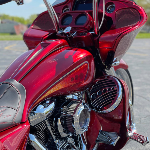HD Bagger kit 4.5", custom baggers, extended & stretched saddle bags ...