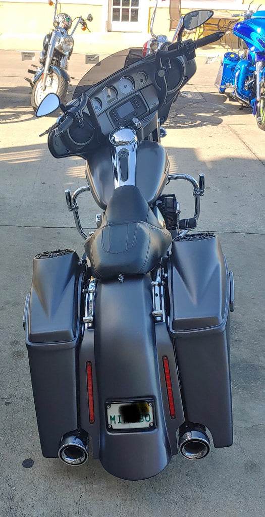 HD Bagger kit 4.5", custom baggers, extended & stretched saddle bags ...